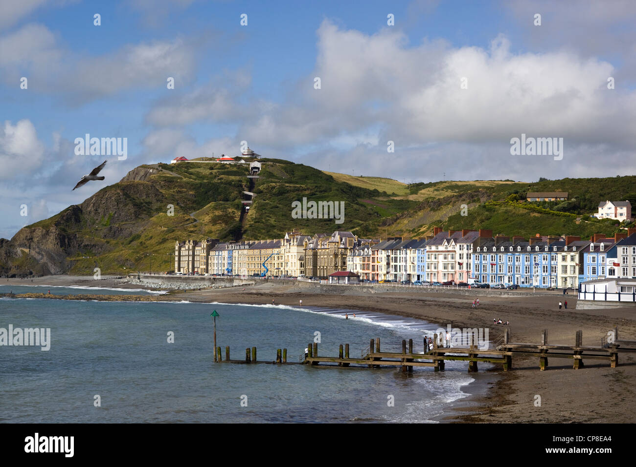 Aberystwyth seafront hi-res stock photography and images - Alamy