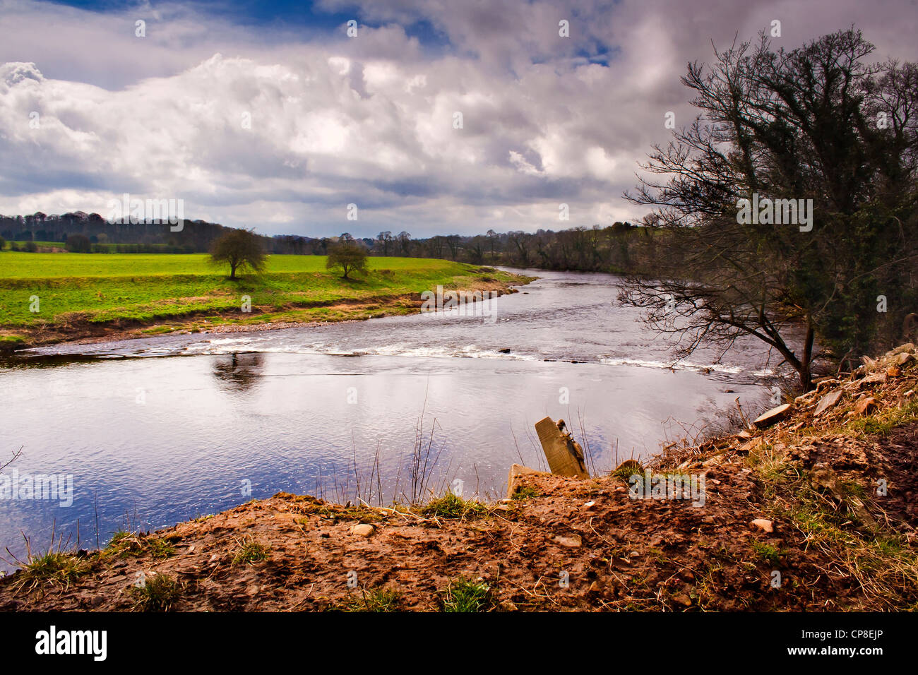 River Ribble in Middle Earth Stock Photo - Alamy