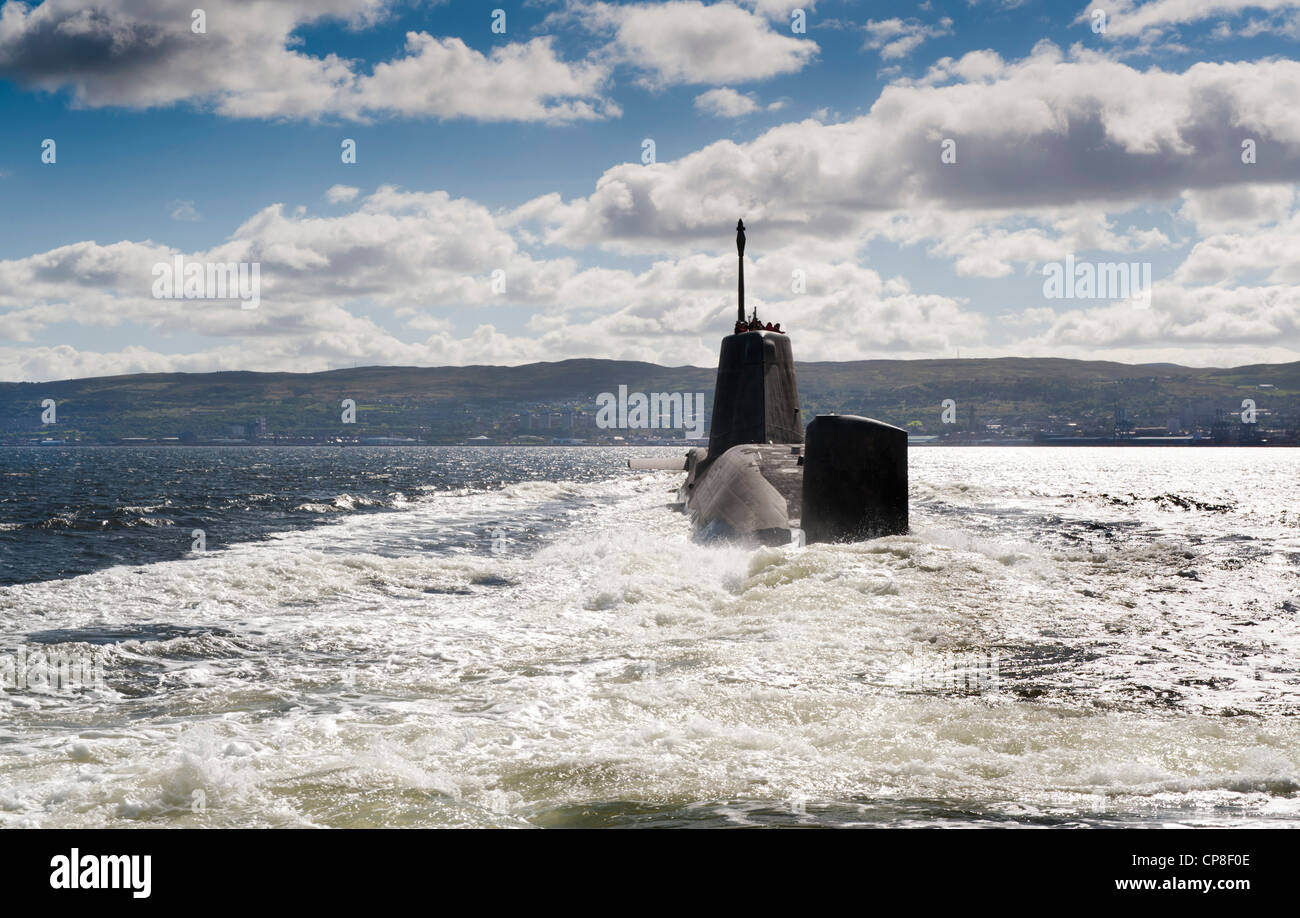 Royal Navy nuclear submarine HMS Astute Stock Photo - Alamy