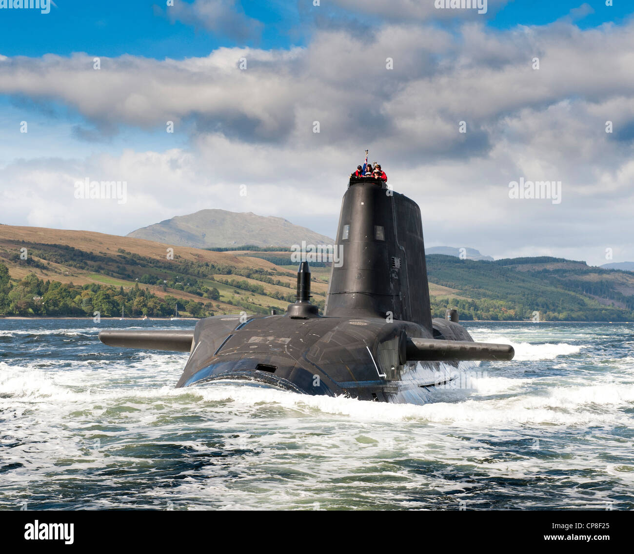 Royal Navy submarine HMS Astute Stock Photo - Alamy