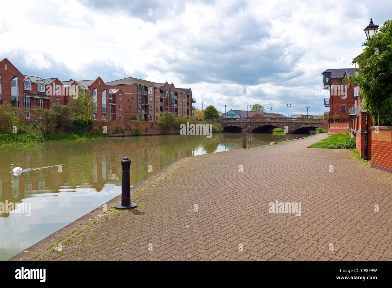London Road Bridge over th River Nene Northampton UK Stock Photo - Alamy