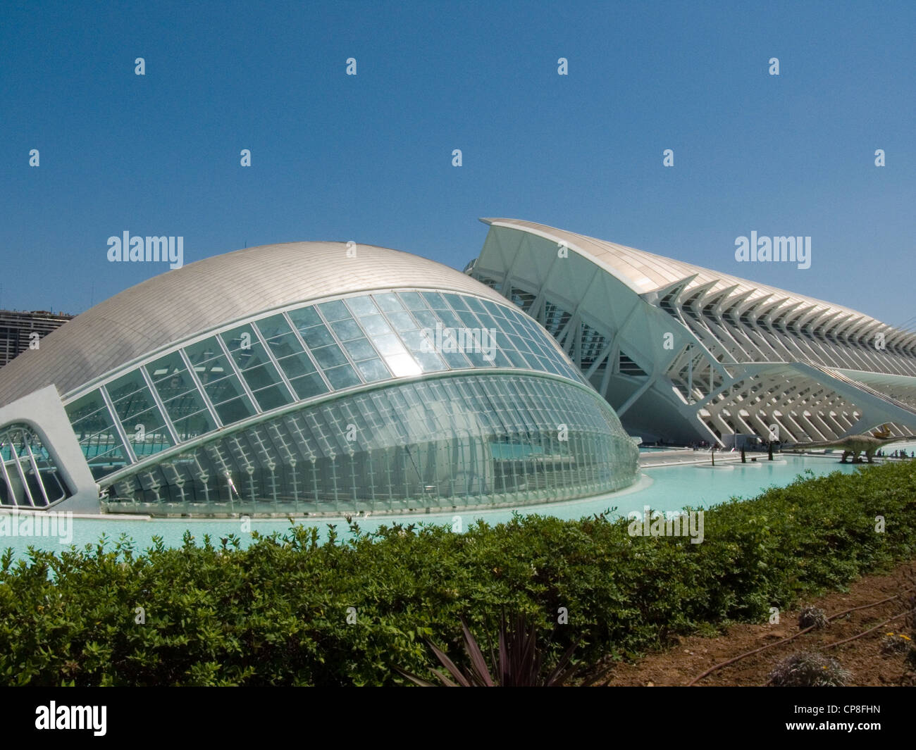 Science museum, Valencia Stock Photo - Alamy