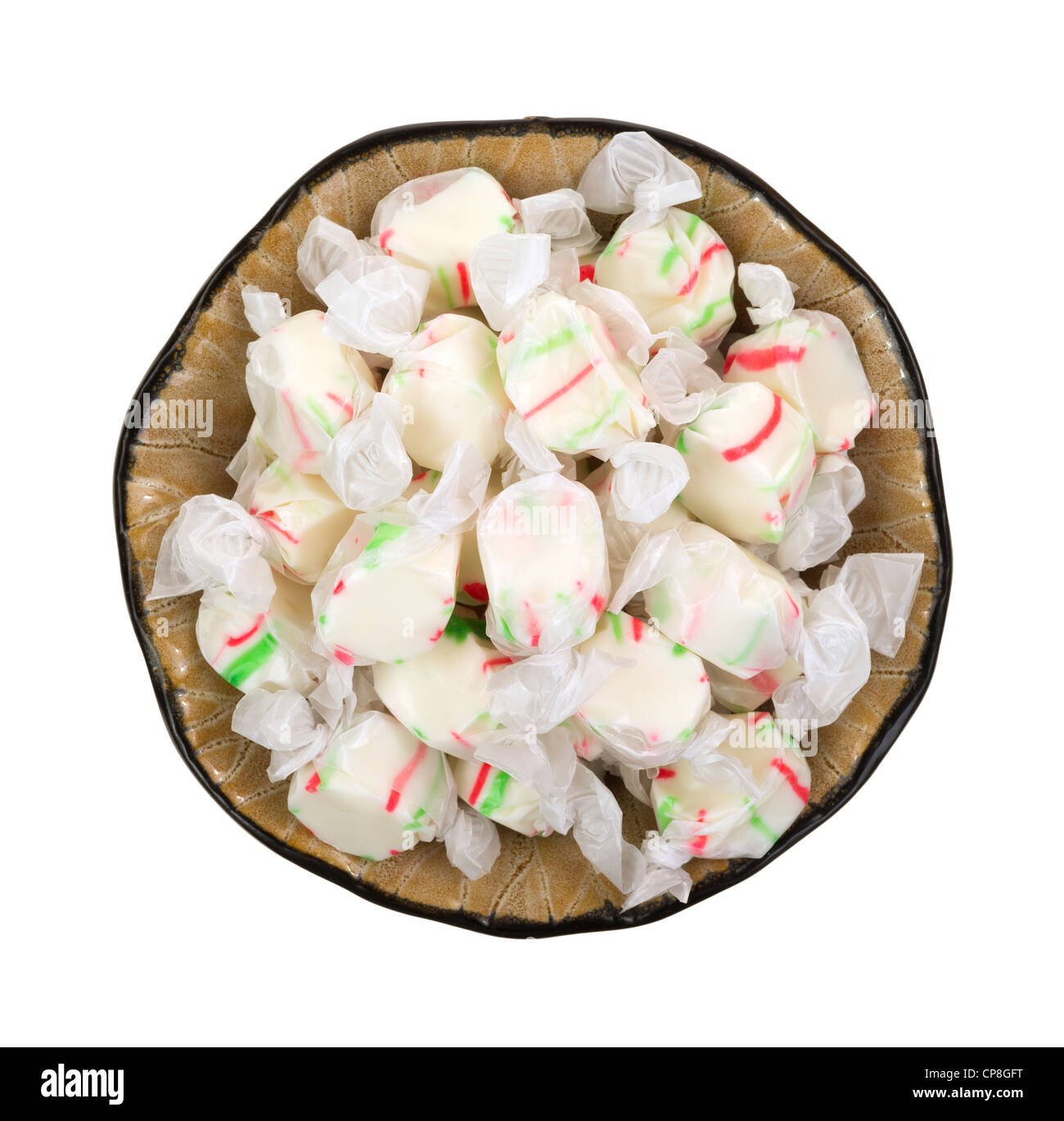 Candy in green wrapper Cut Out Stock Images & Pictures - Alamy