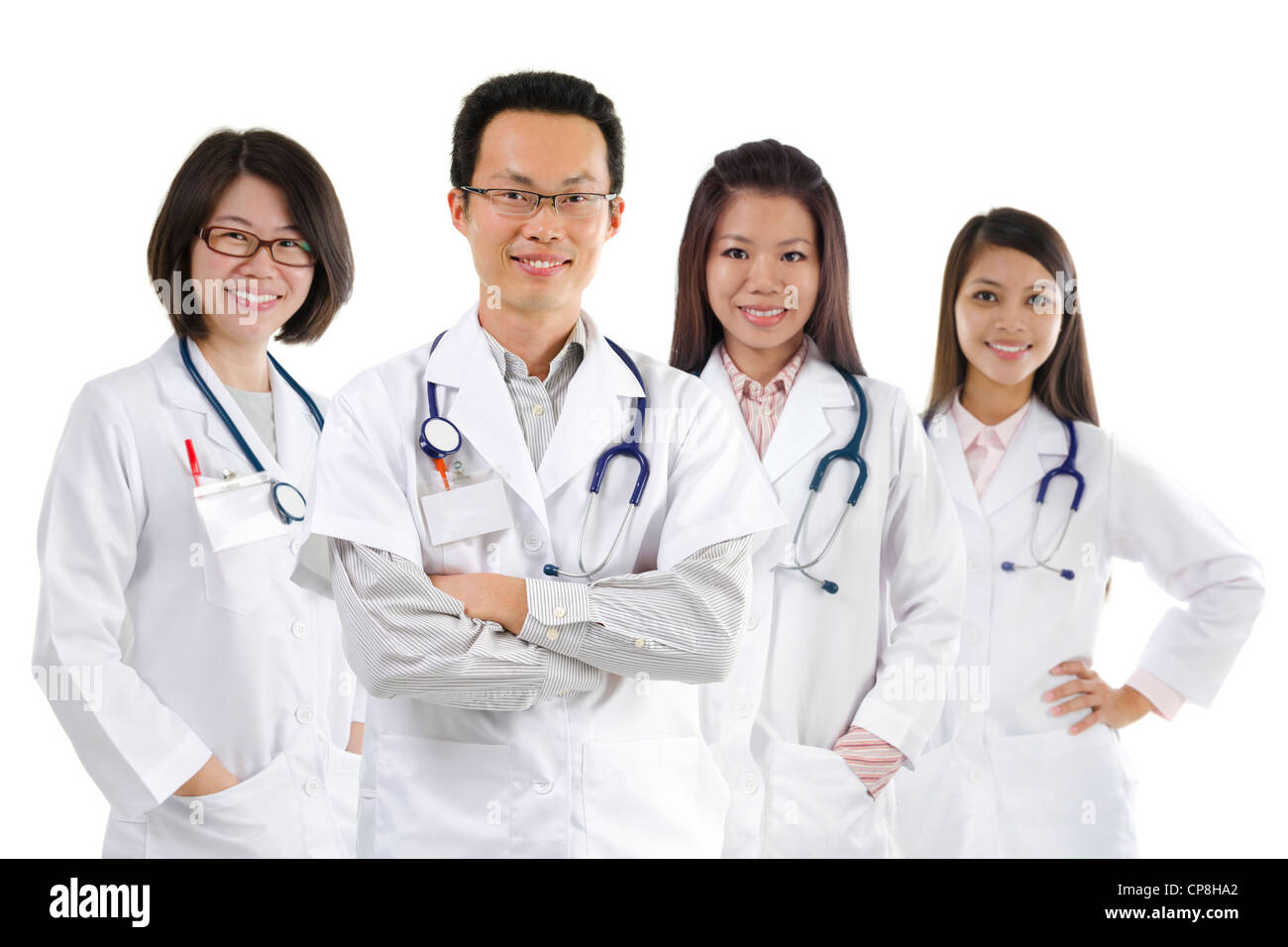 Medical team senior male Cut Out Stock Images & Pictures - Alamy