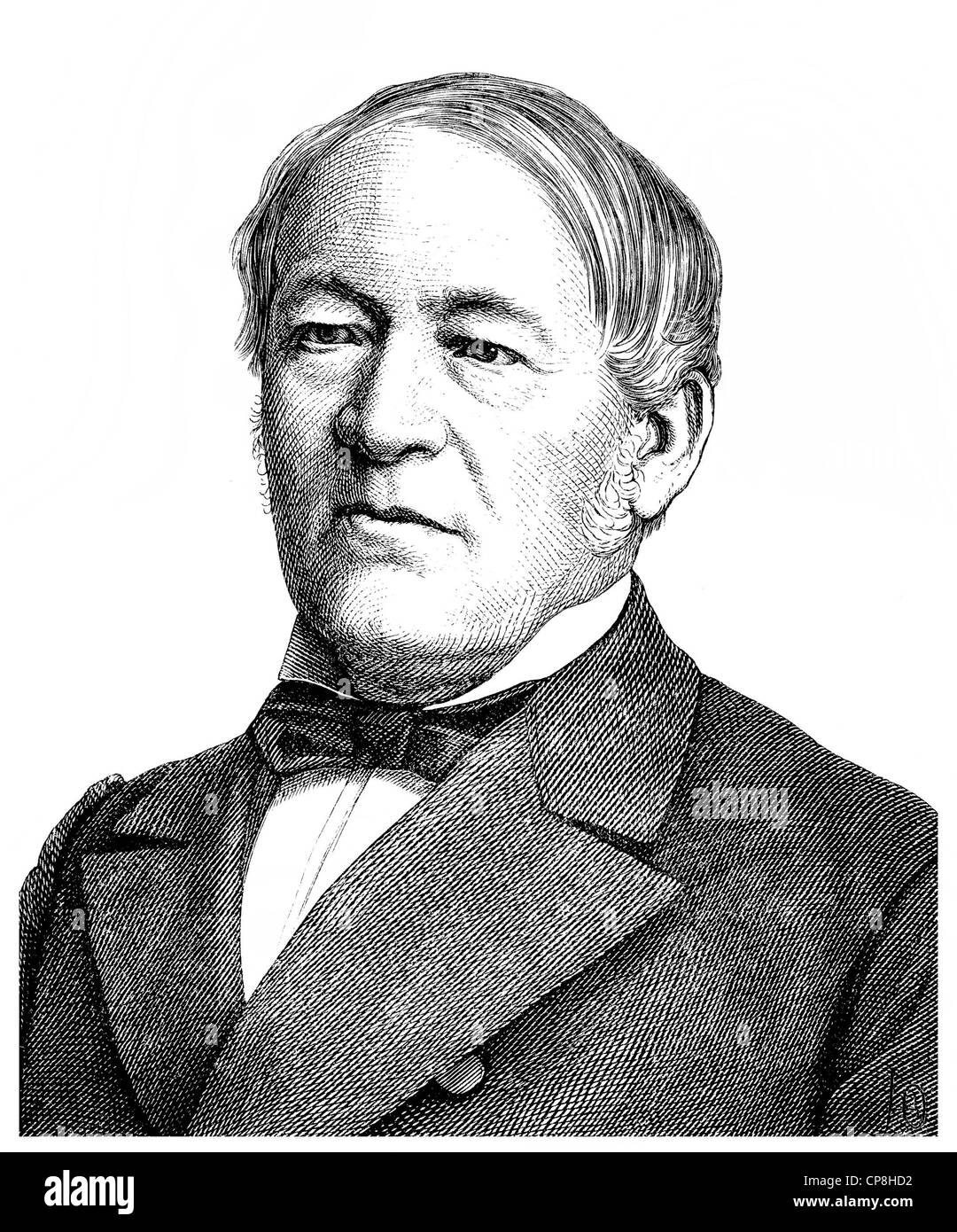 Georg Waitz, 1813-1886, German law historian and medievalist ...