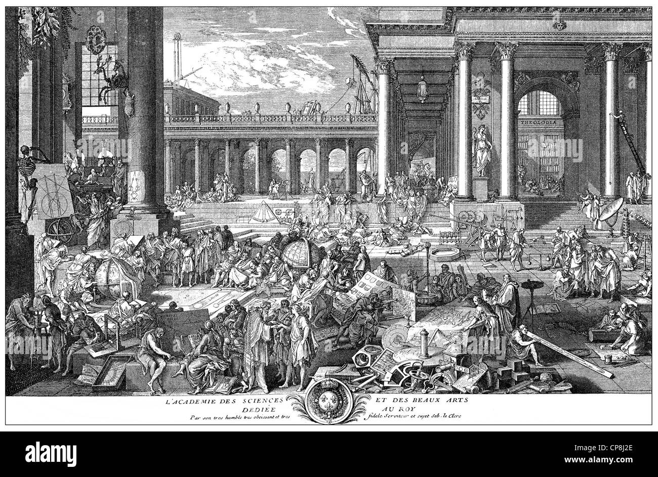 allegory of the French academic society Académie française also known ...