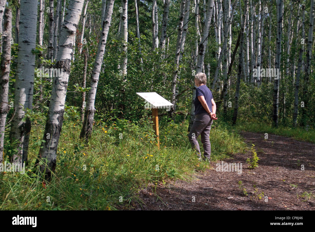 Interpretive meadow sign hi-res stock photography and images - Alamy