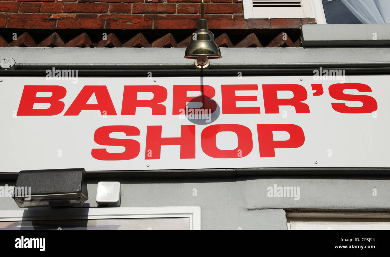 Barbers sign hi-res stock photography and images - Alamy