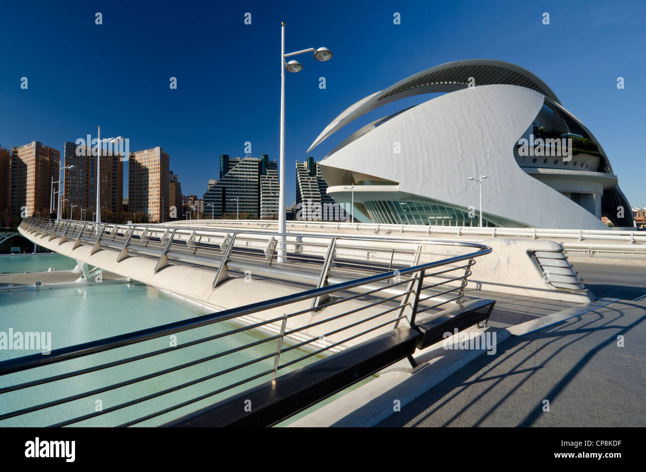 Opera house building in Valencia Stock Photo - Alamy