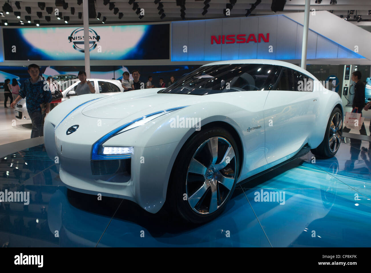 NISSAN Zero Emission Concept car Stock Photo - Alamy