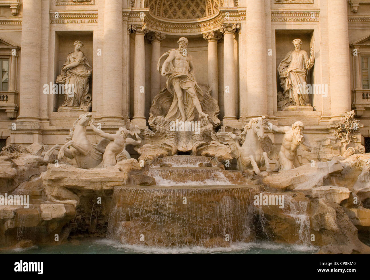 The Trevi Fountain 2 Stock Photo - Alamy