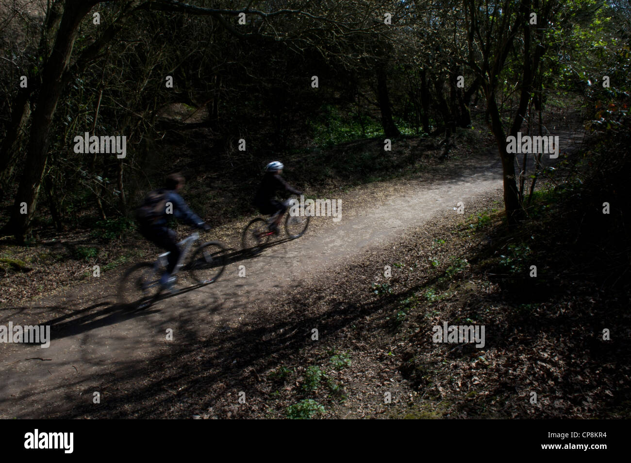 Off road bicycle ride Stock Photo - Alamy
