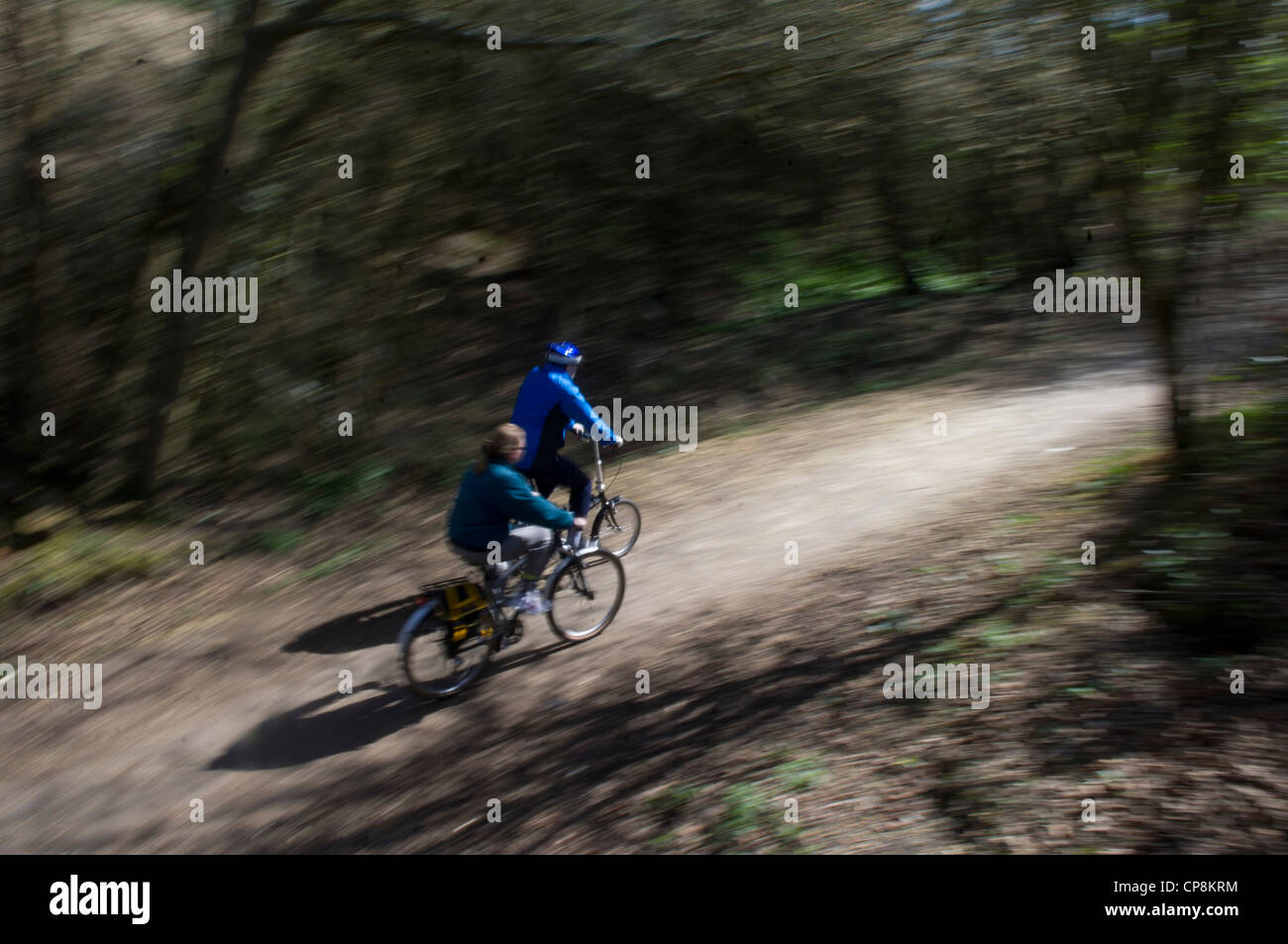 Off road bicycle ride Stock Photo - Alamy