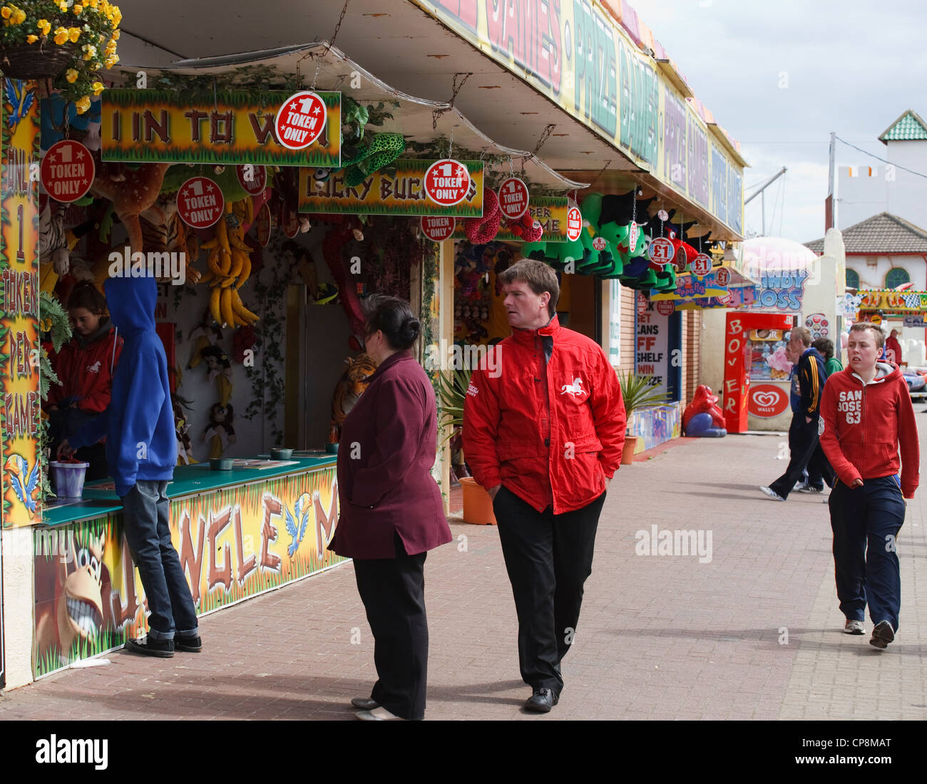 Southport Pleasureland North-west Amusement park on the Seafront ...