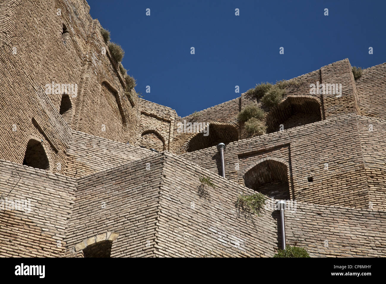 High walls of White Palace of Timur Stock Photo - Alamy