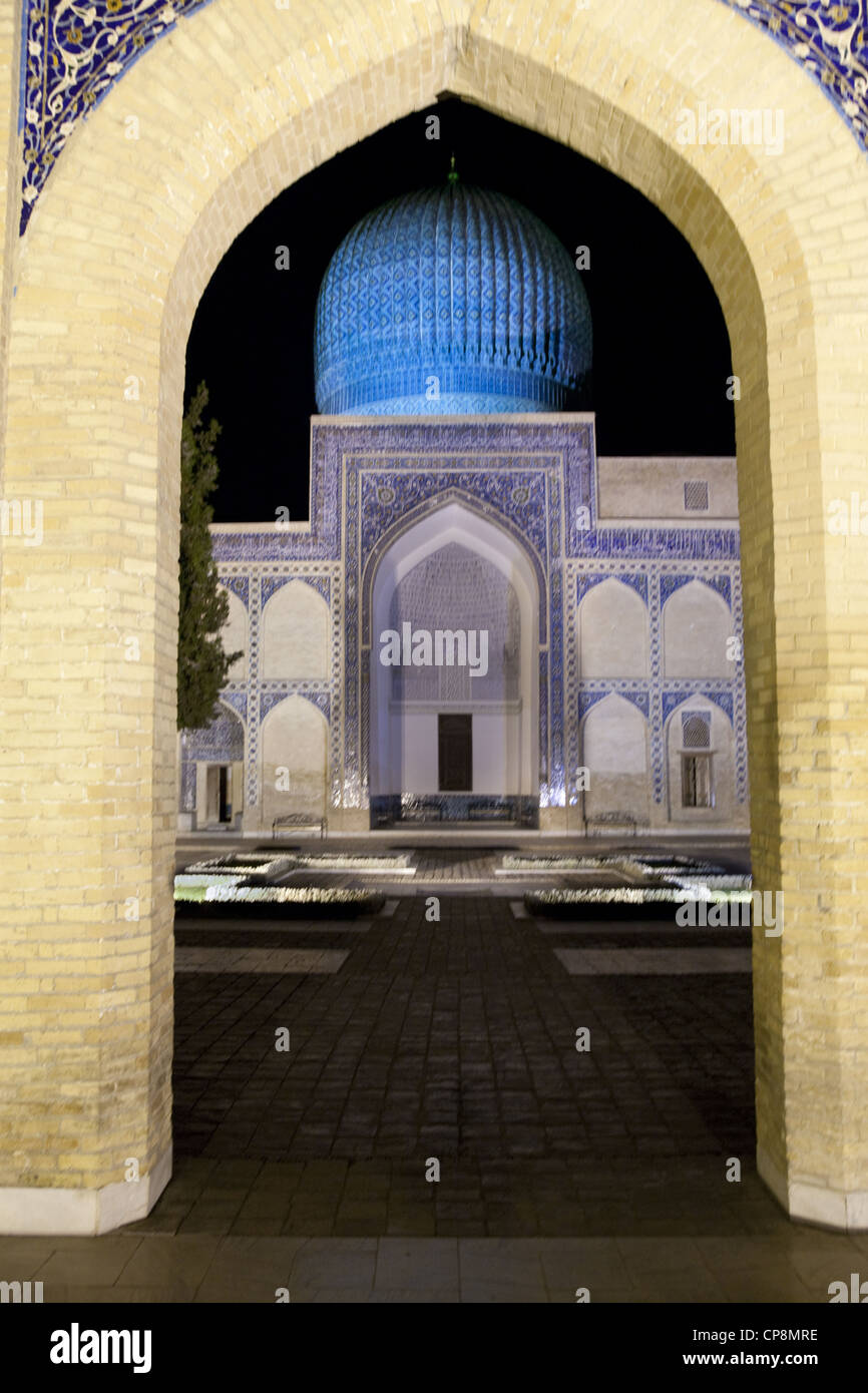 Gateway to Gur Emir Samarkand Stock Photo - Alamy