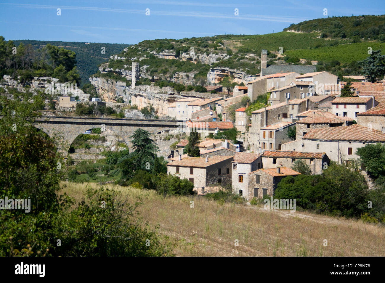 Minerve aude france village hi-res stock photography and images - Alamy