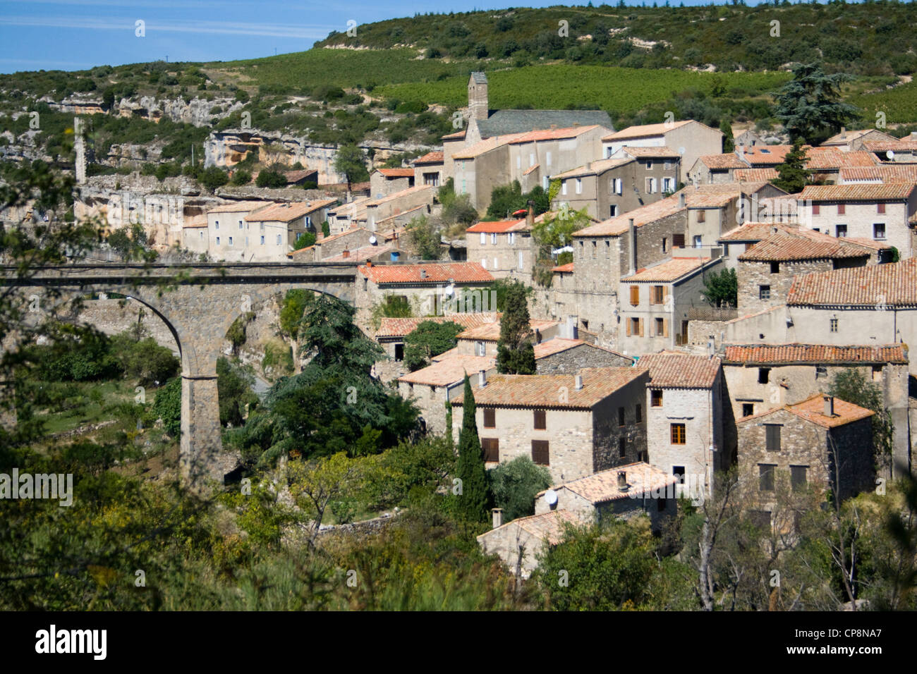 Minerve aude france village hi-res stock photography and images - Alamy