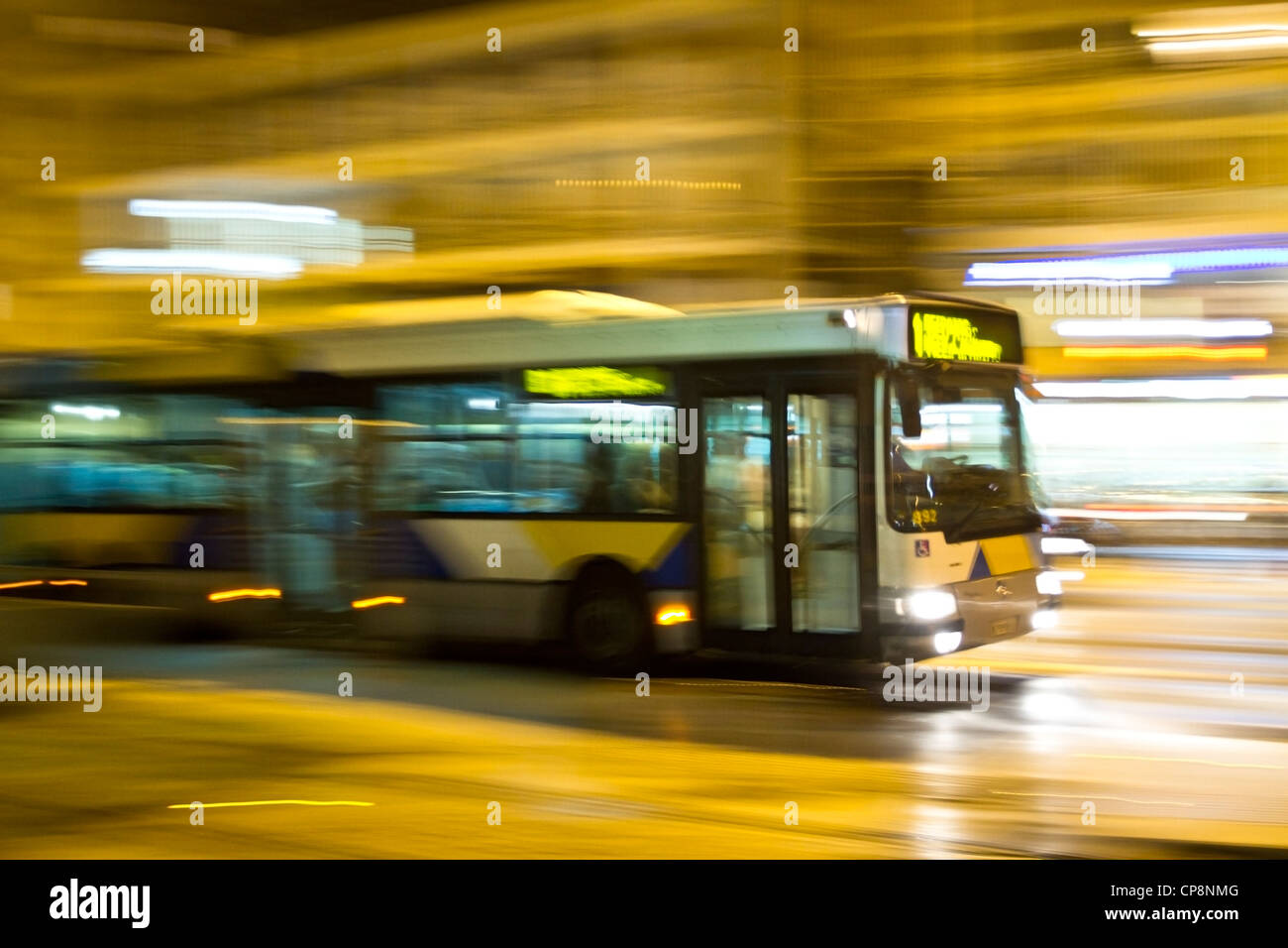 Blurred night view city hi-res stock photography and images - Alamy