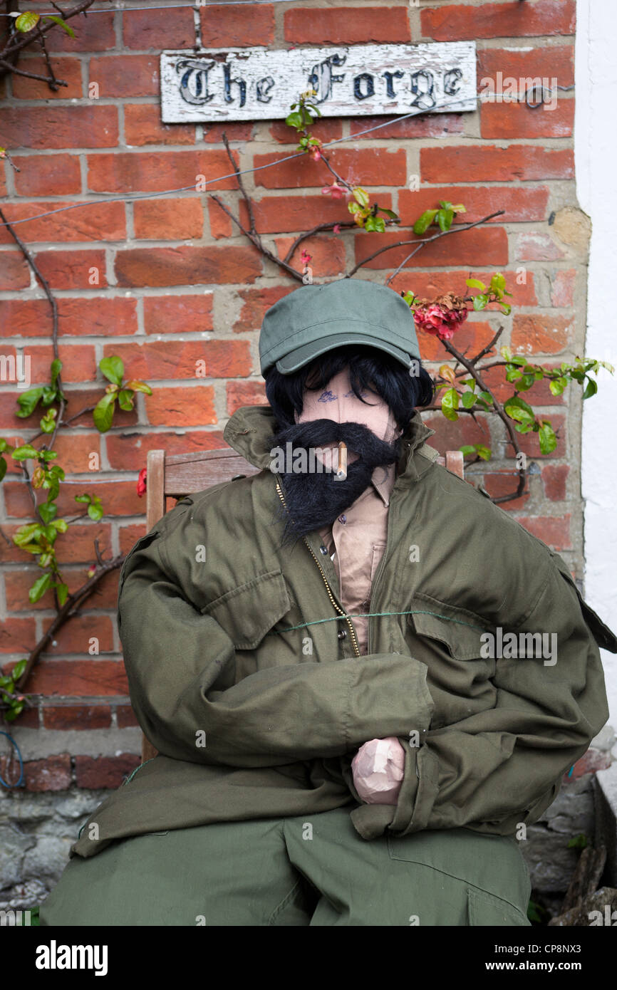Scarecrow festival urchfont village hi-res stock photography and images ...