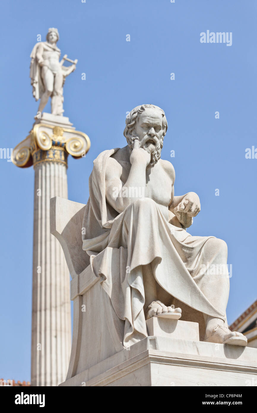 Greek ancient philosopher Socrates Stock Photo - Alamy