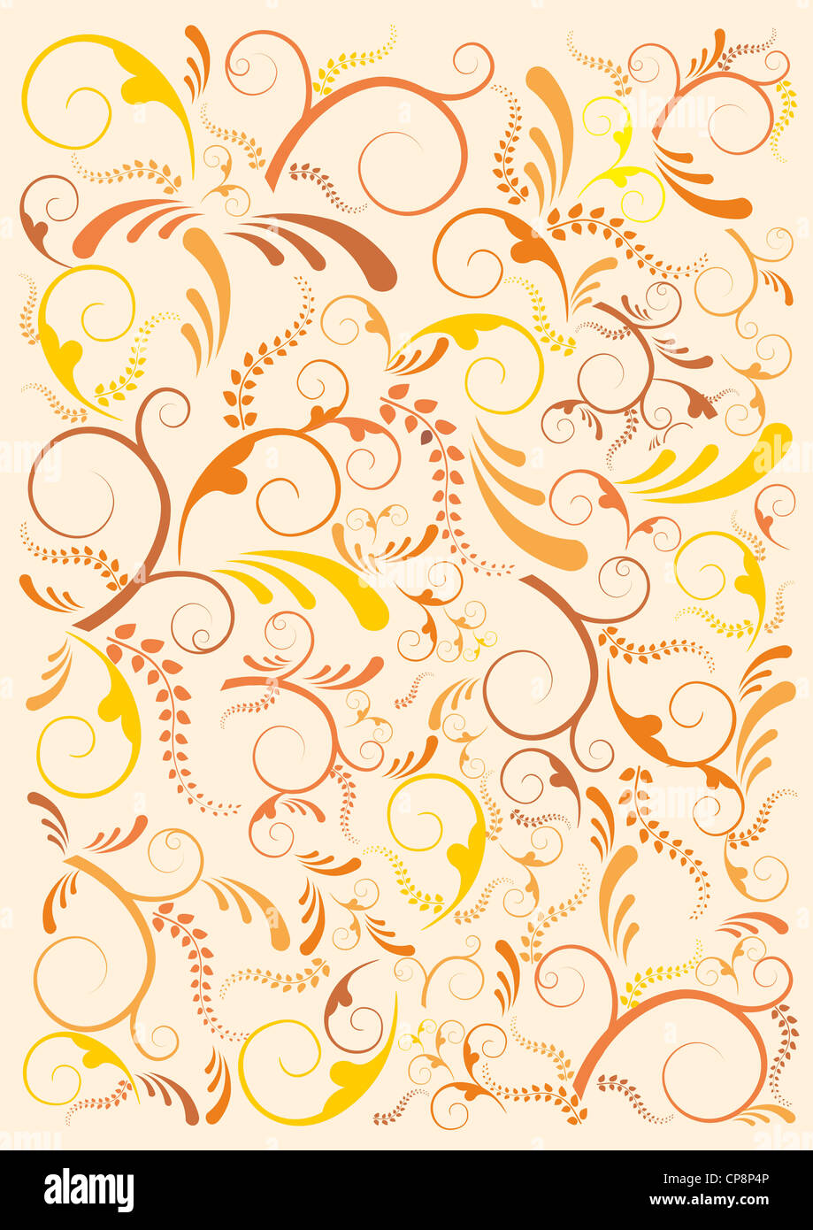 Floral design background. Vector file available Stock Photo - Alamy