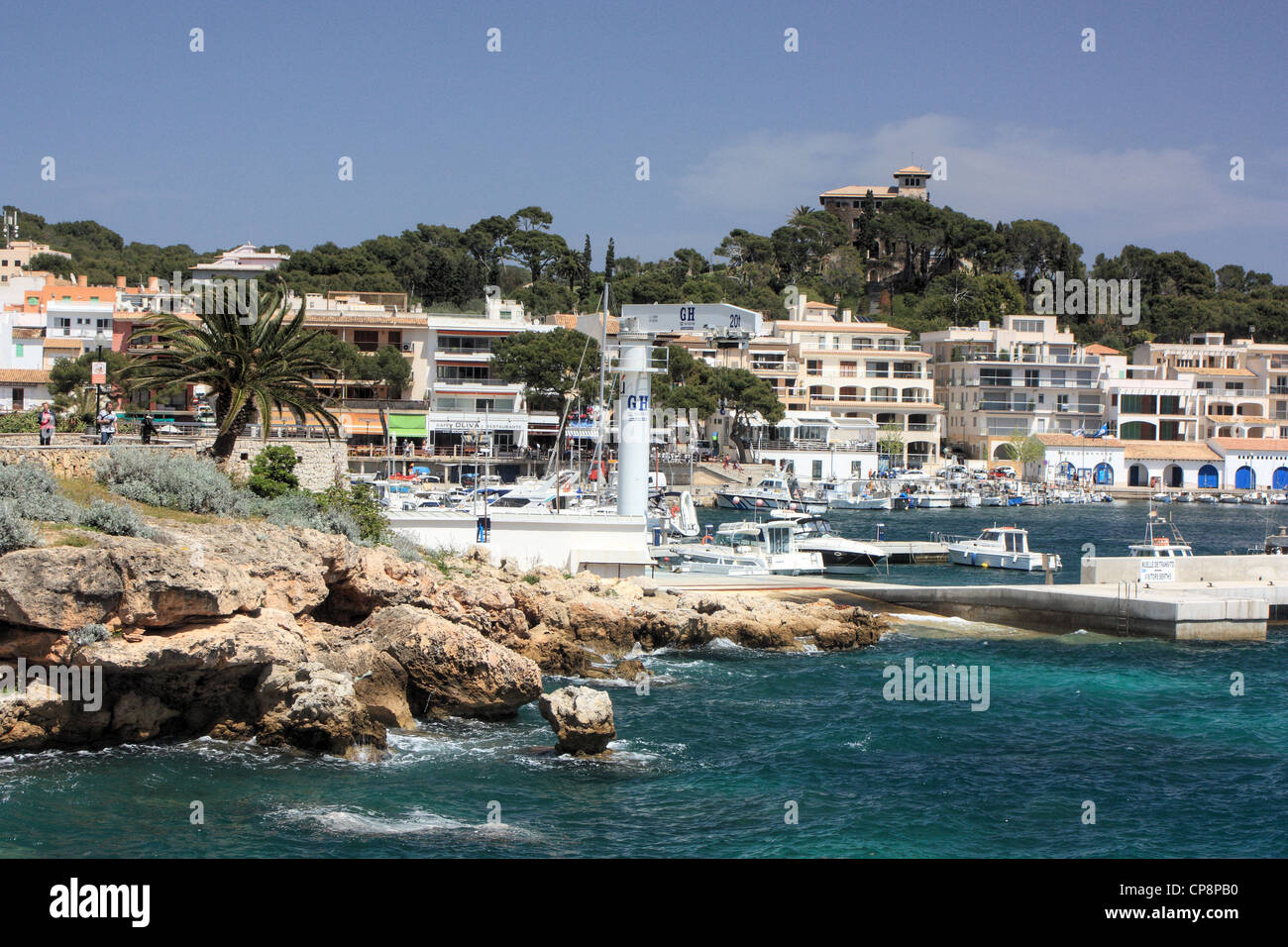 Port of Cala Rajada, Majorca Island, Spain Stock Photo - Alamy