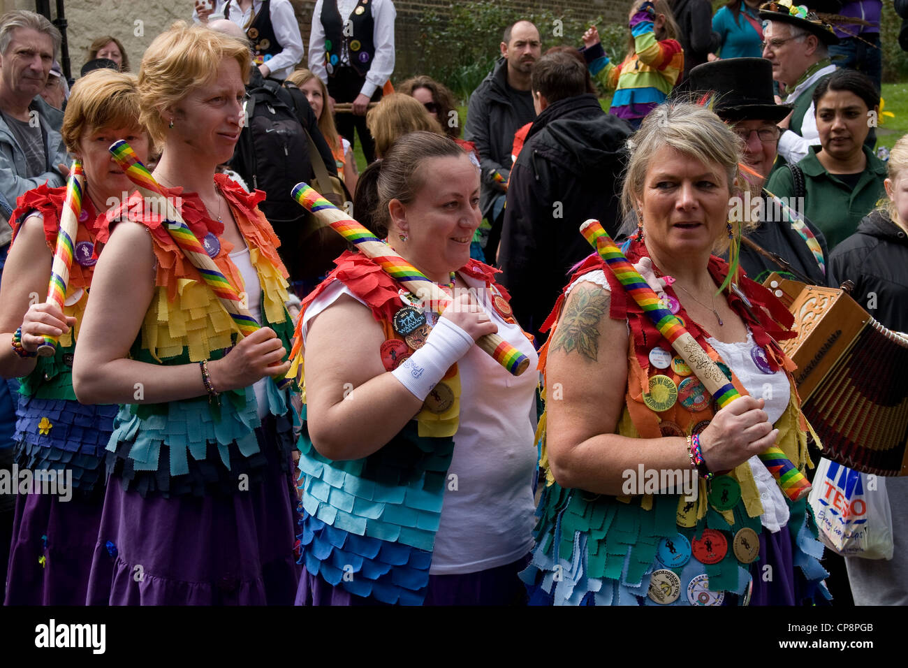 Sweeps Morris Dancing Annual Festival Rochester Kent England UK Stock ...