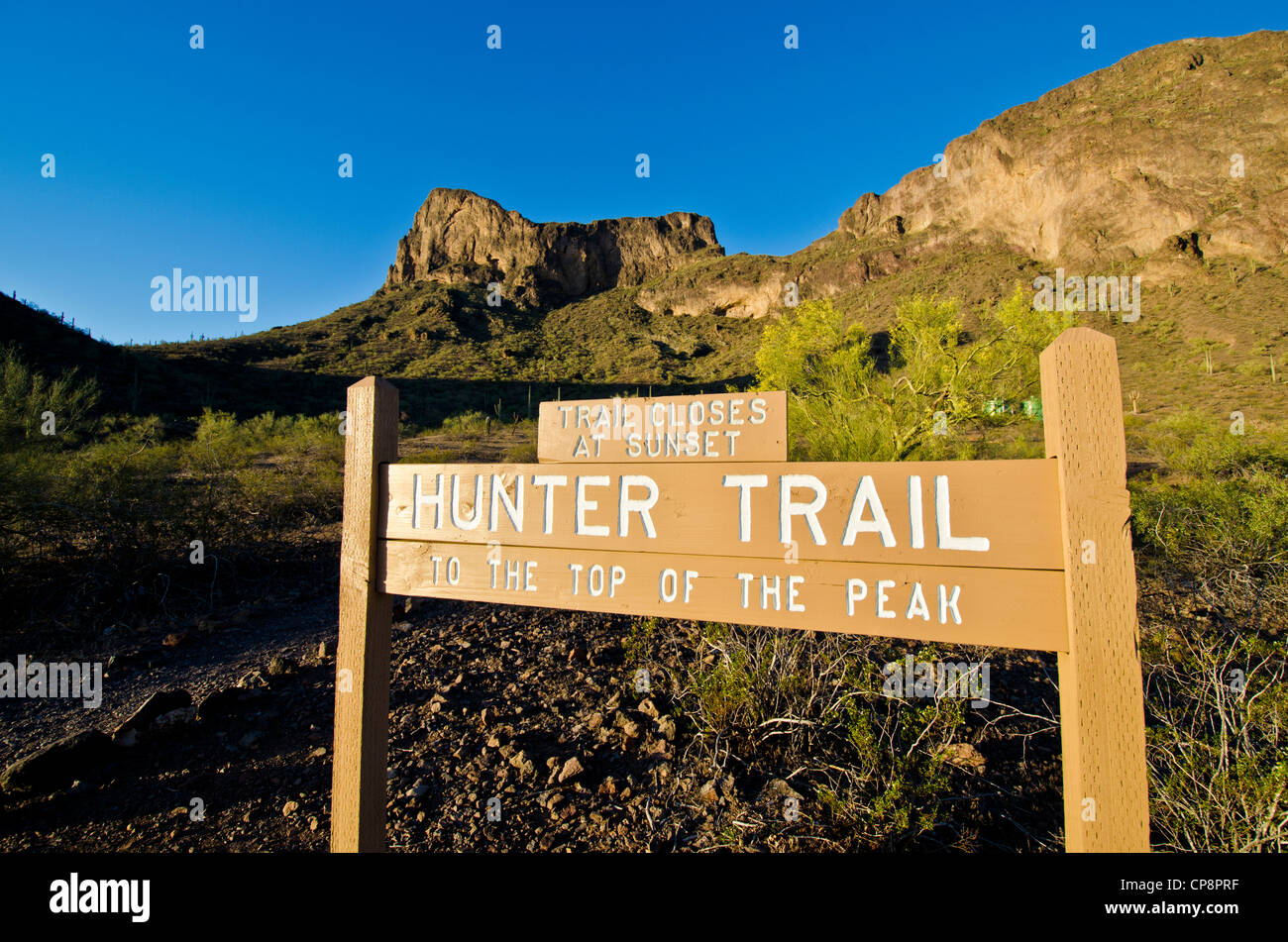 Picacho Peak State Park is a state park of Arizona, USA, surrounding ...