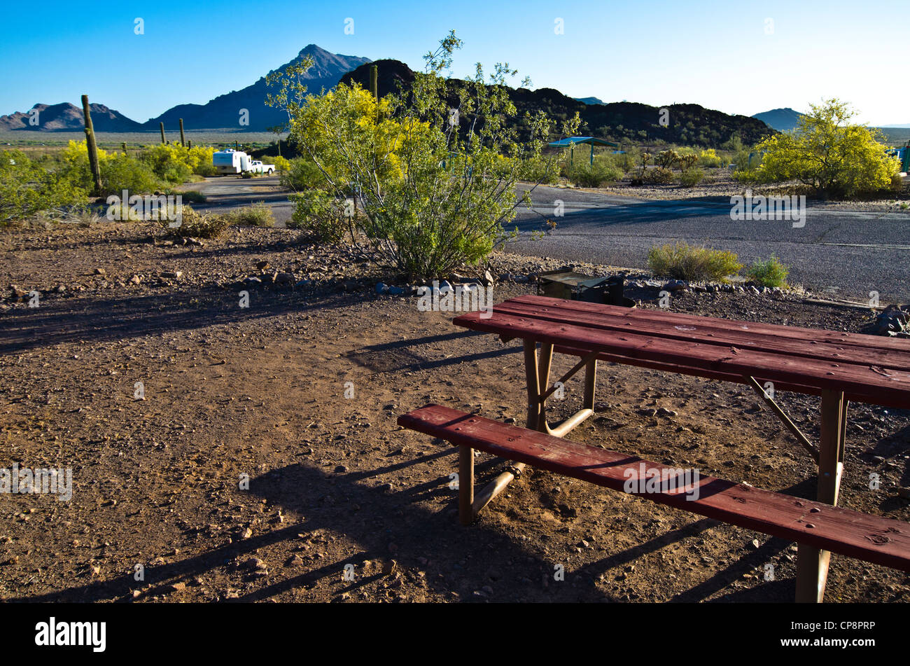 Picacho Peak State Park is a state park of Arizona, USA, surrounding ...