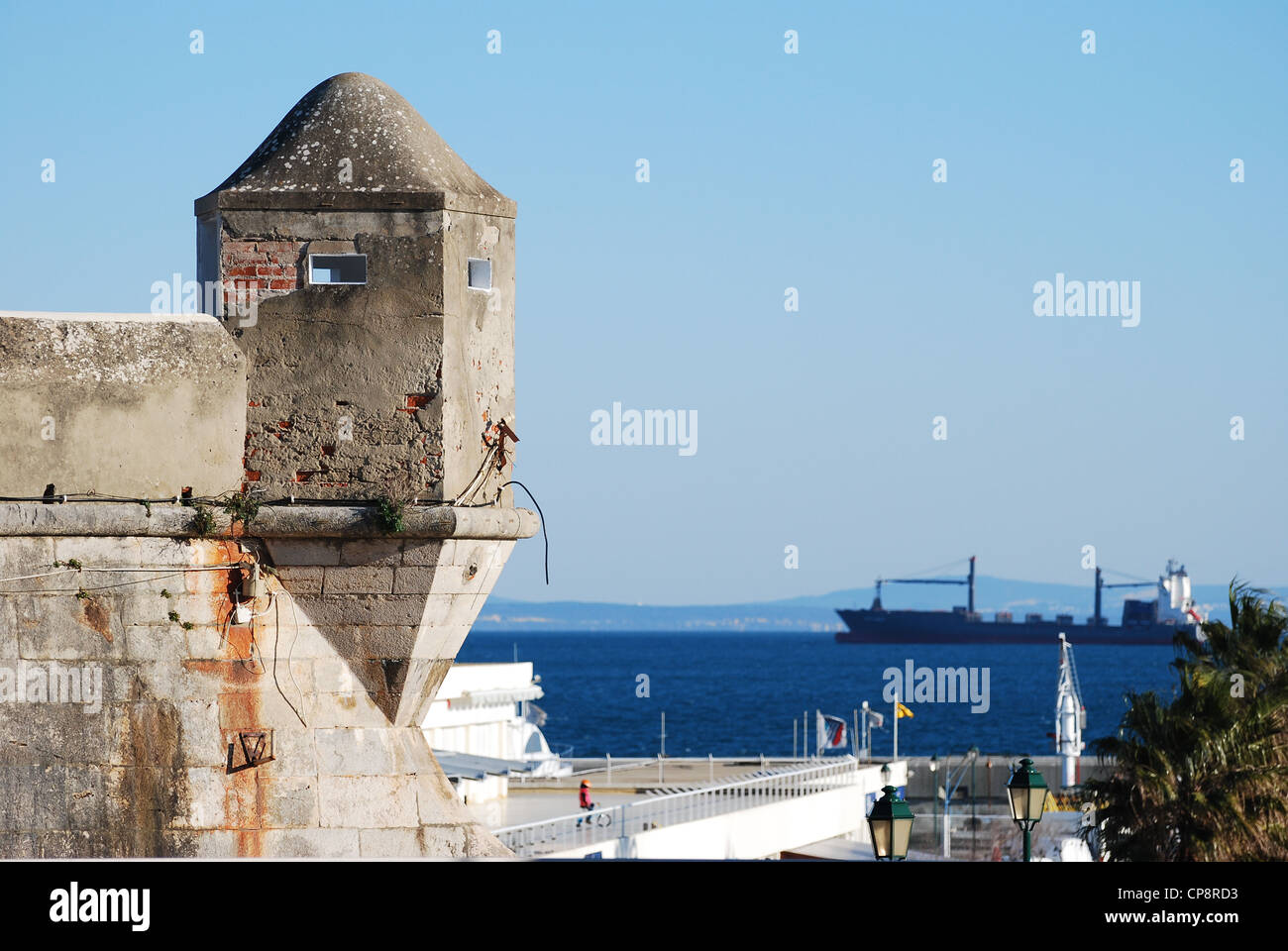 Old fort Cascais Portugal Stock Photo - Alamy