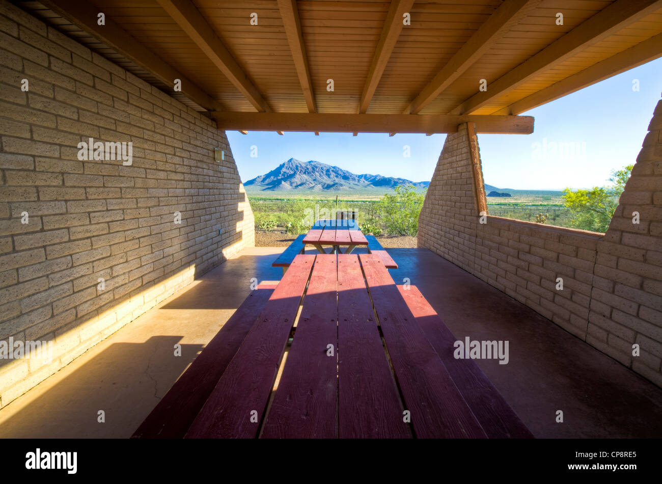 Picacho Peak State Park is a state park of Arizona, USA, surrounding ...