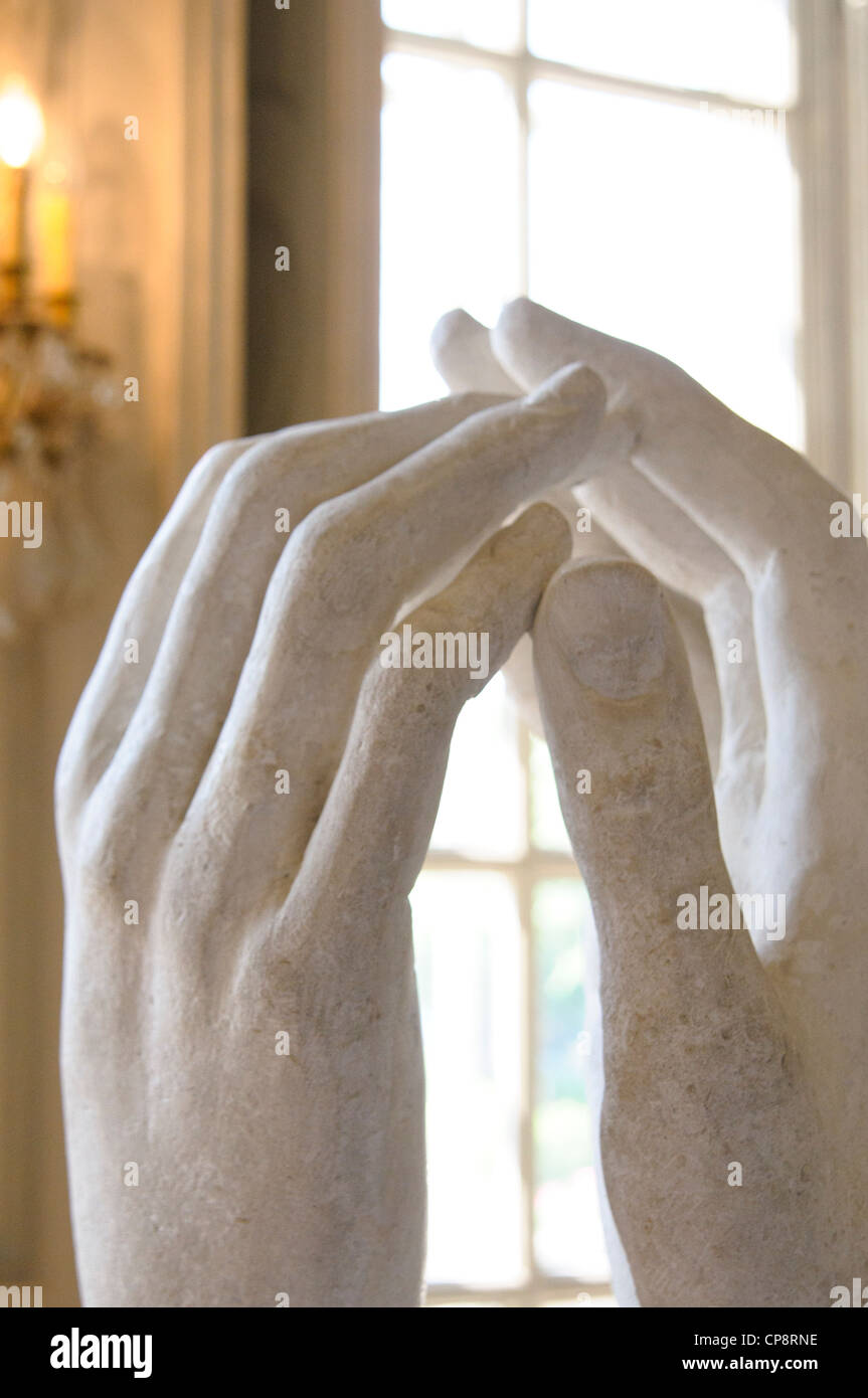 The Cathedral, 1908, by Auguste Rodin, Rodin Museum, Paris, France ...