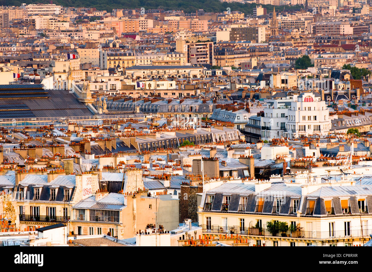 Roofs over paris hi-res stock photography and images - Alamy