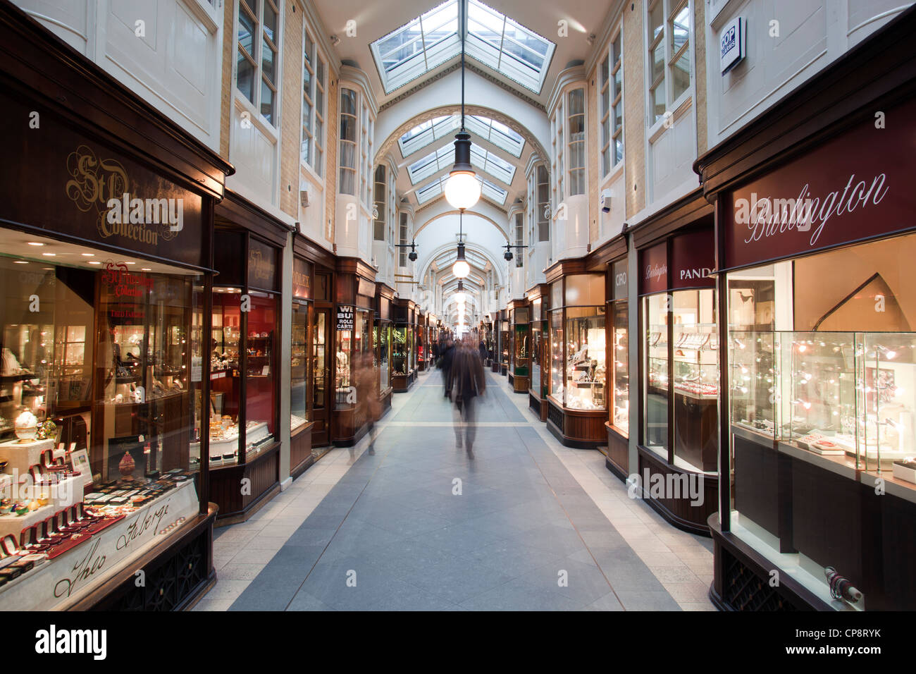 Covered luxury shopping arcade hi-res stock photography and images - Alamy