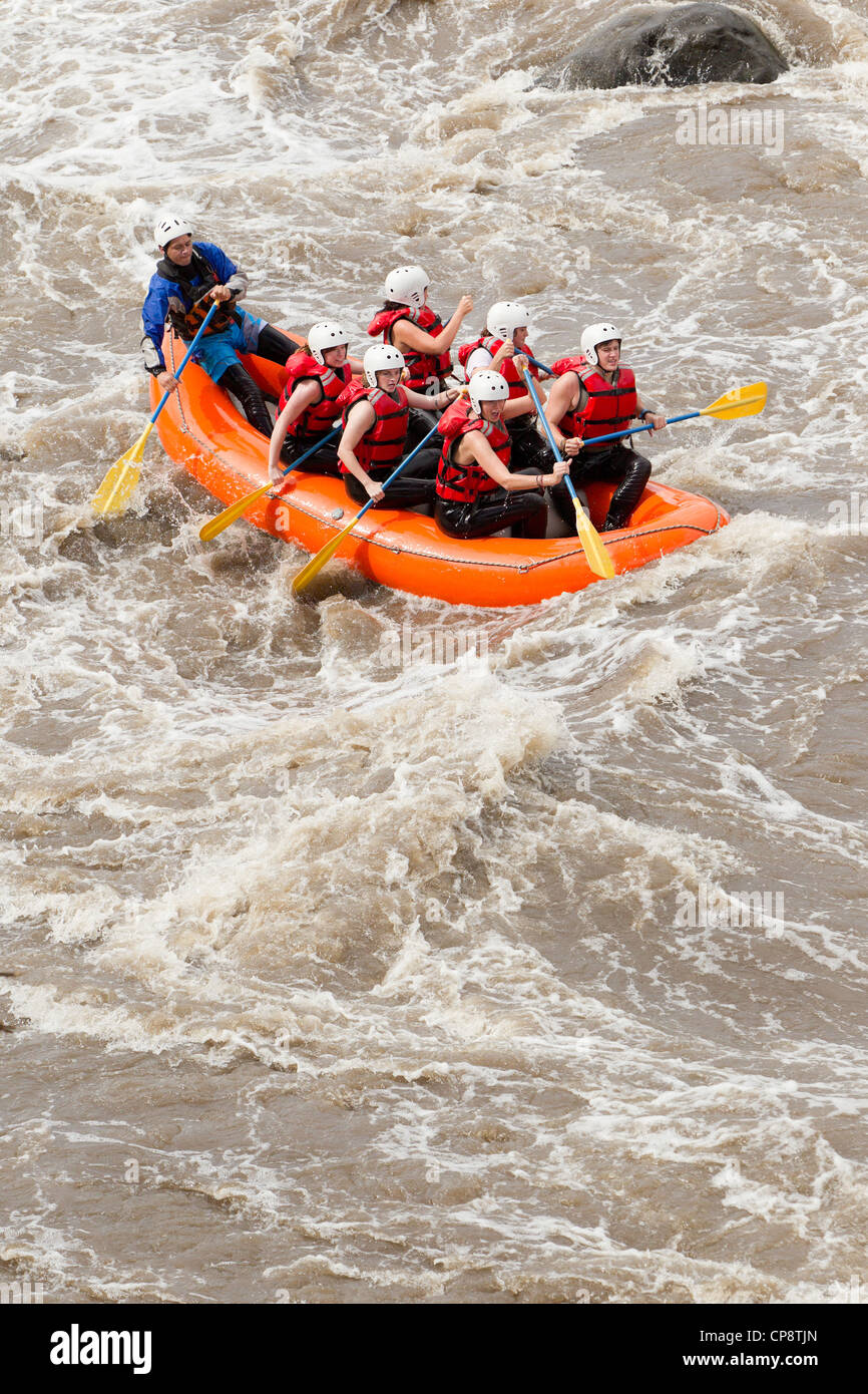 Group Of Mixed Tourist Man And Woman With Guided By Professional Pilot ...