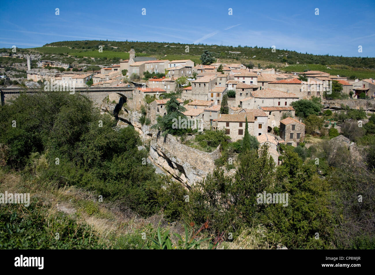 Minerve aude france village hi-res stock photography and images - Alamy