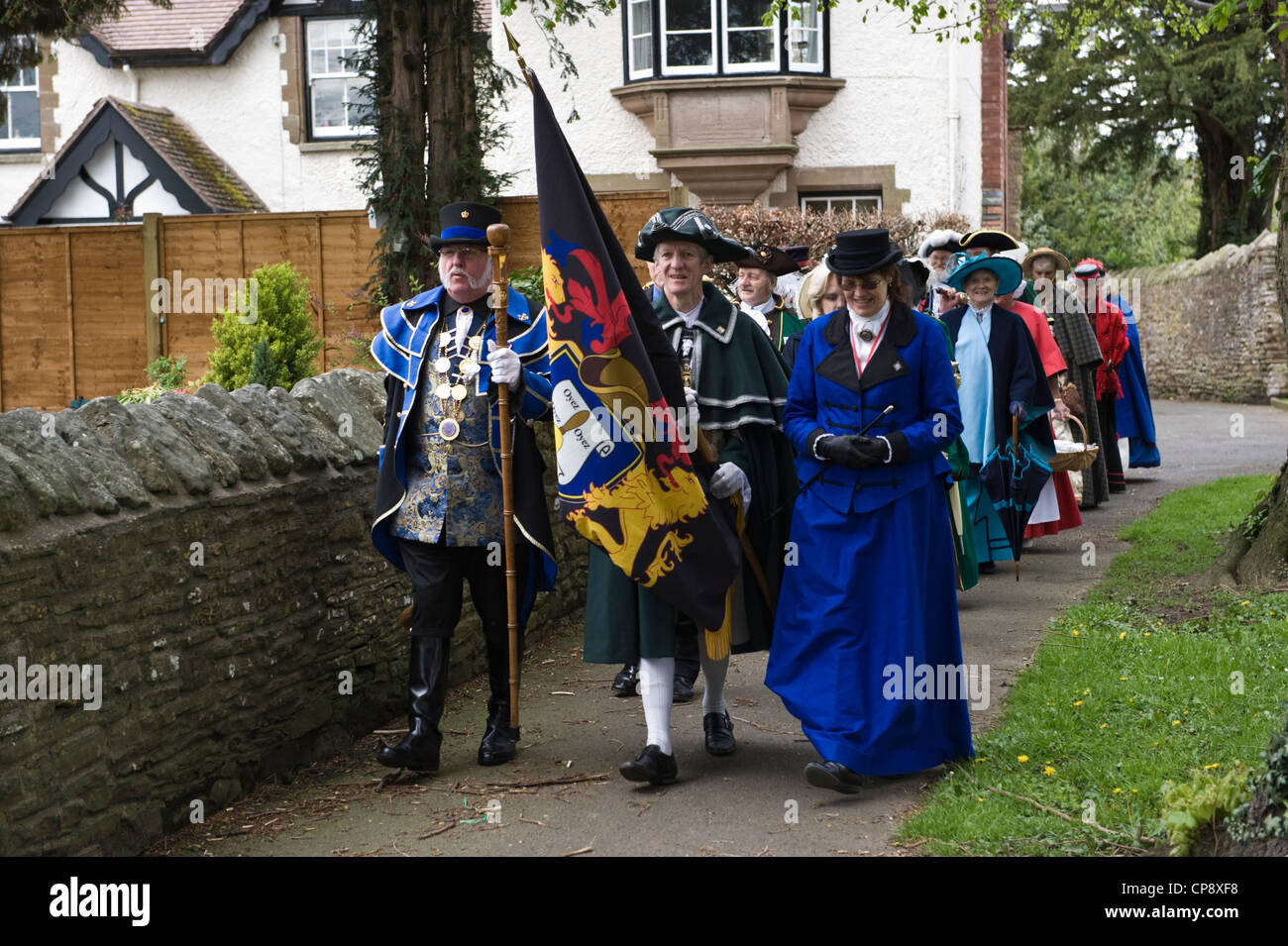 Parade around the town to start the Bromyard International Town Criers ...