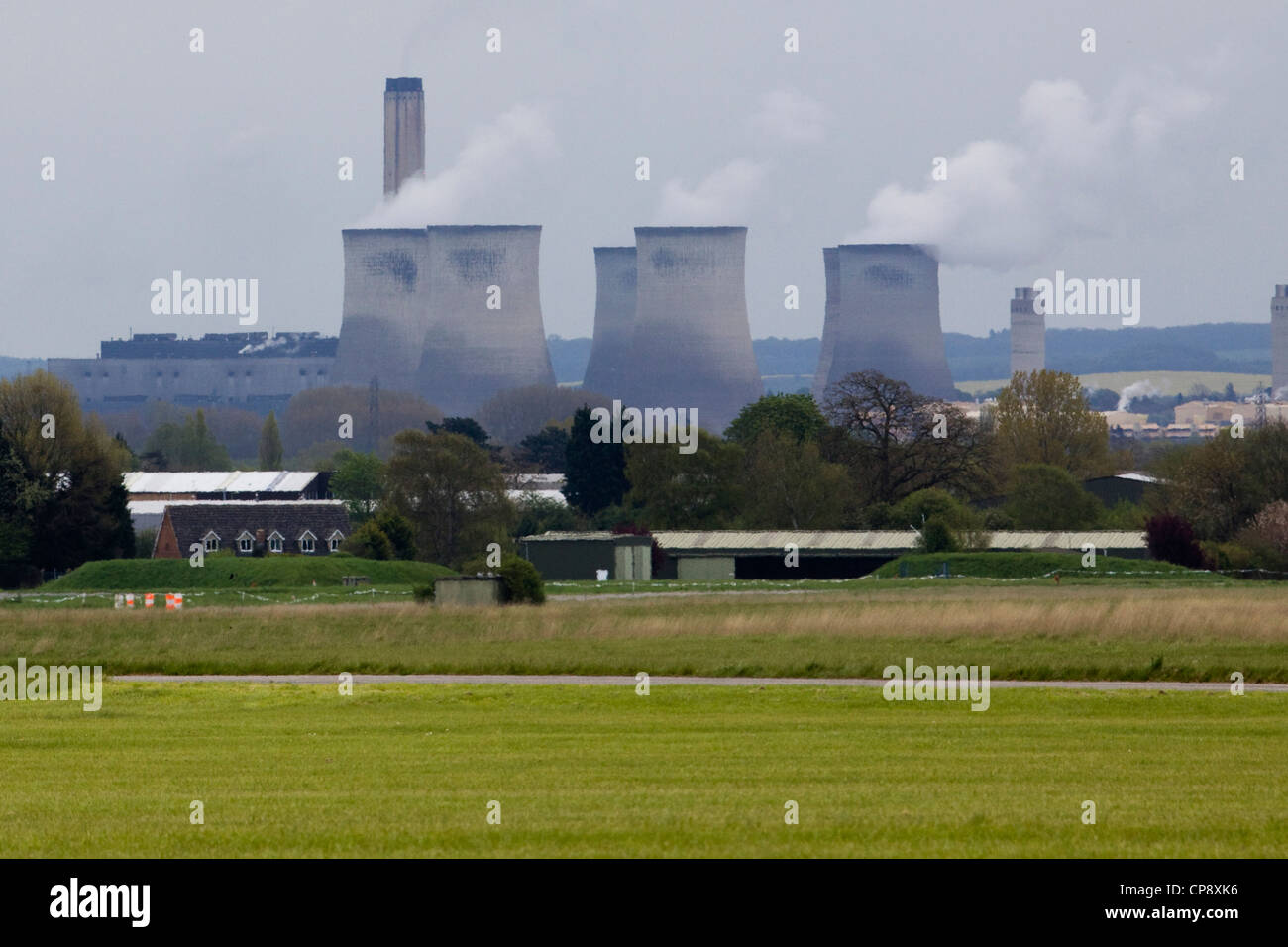Didcot Power Station a natural-gas power plant England Stock Photo - Alamy
