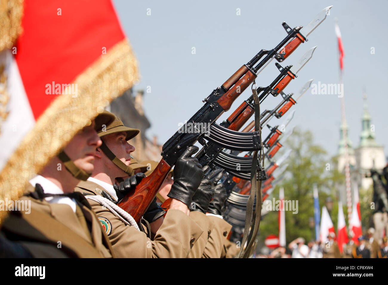 The Constitution of May 3, 1791, Krakow, Poland, May 3, 2012 (CTK Photo ...