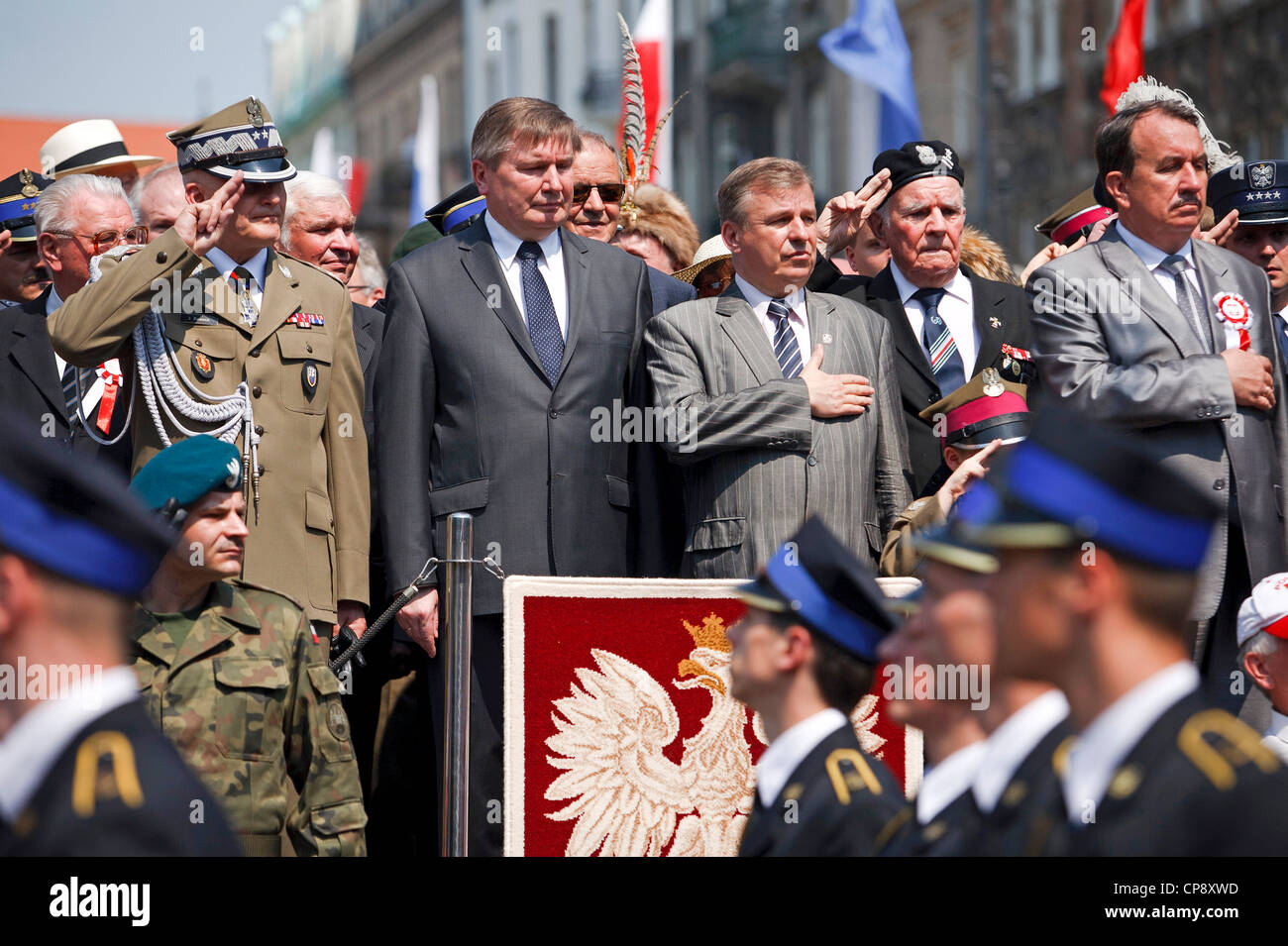The Constitution of May 3, 1791, Krakow, Poland, May 3, 2012 (CTK Photo ...