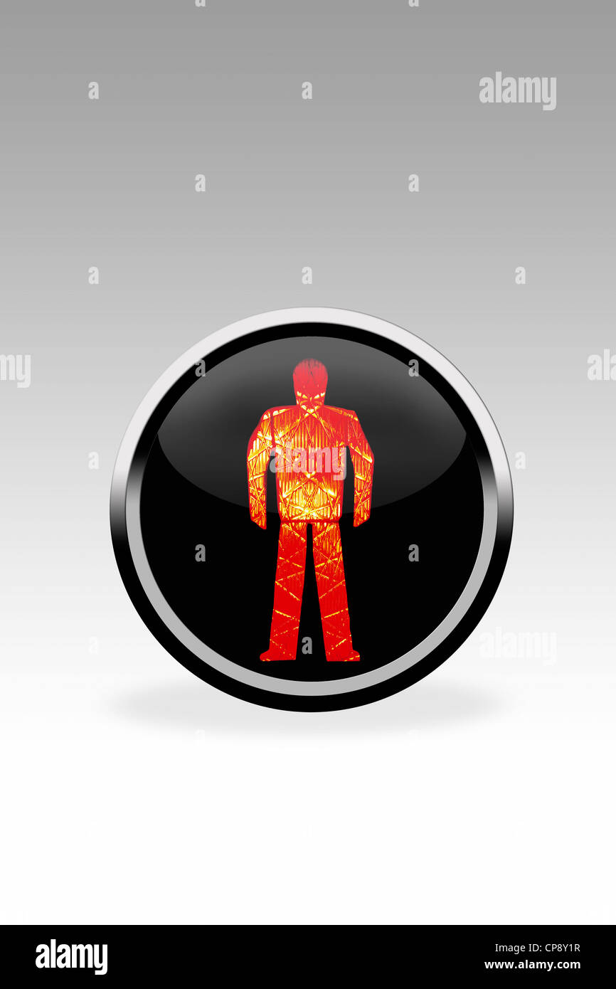 Don't walk sign traffic signal hi-res stock photography and images - Alamy