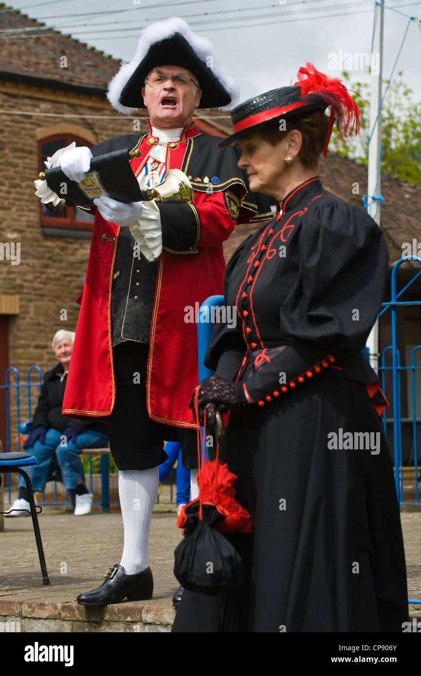 Jason Bell of Cromer competing in Bromyard International Town Criers ...