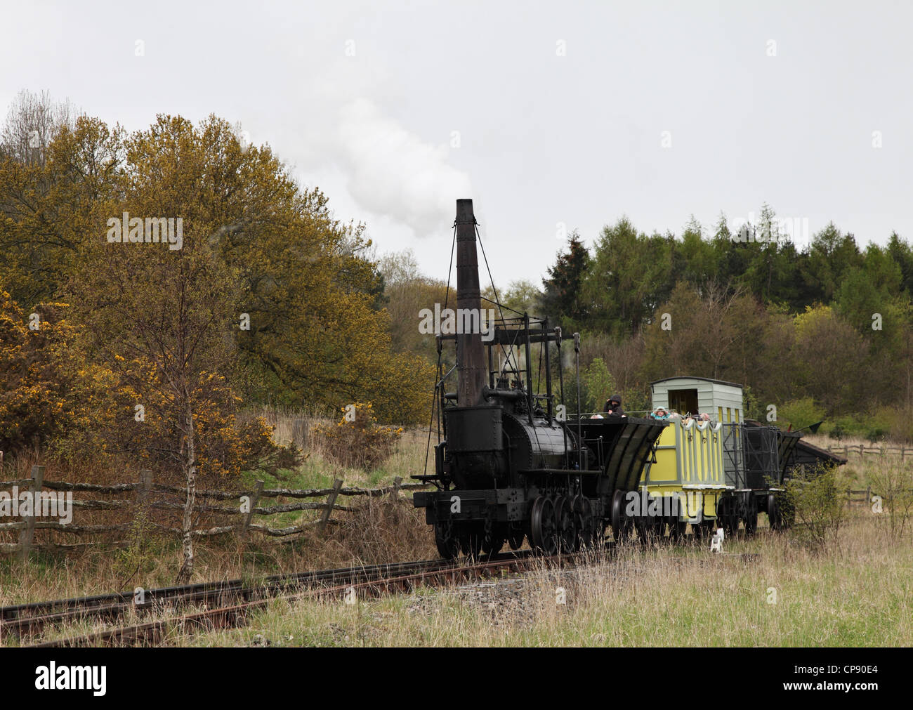 Wagonway train hi-res stock photography and images - Alamy