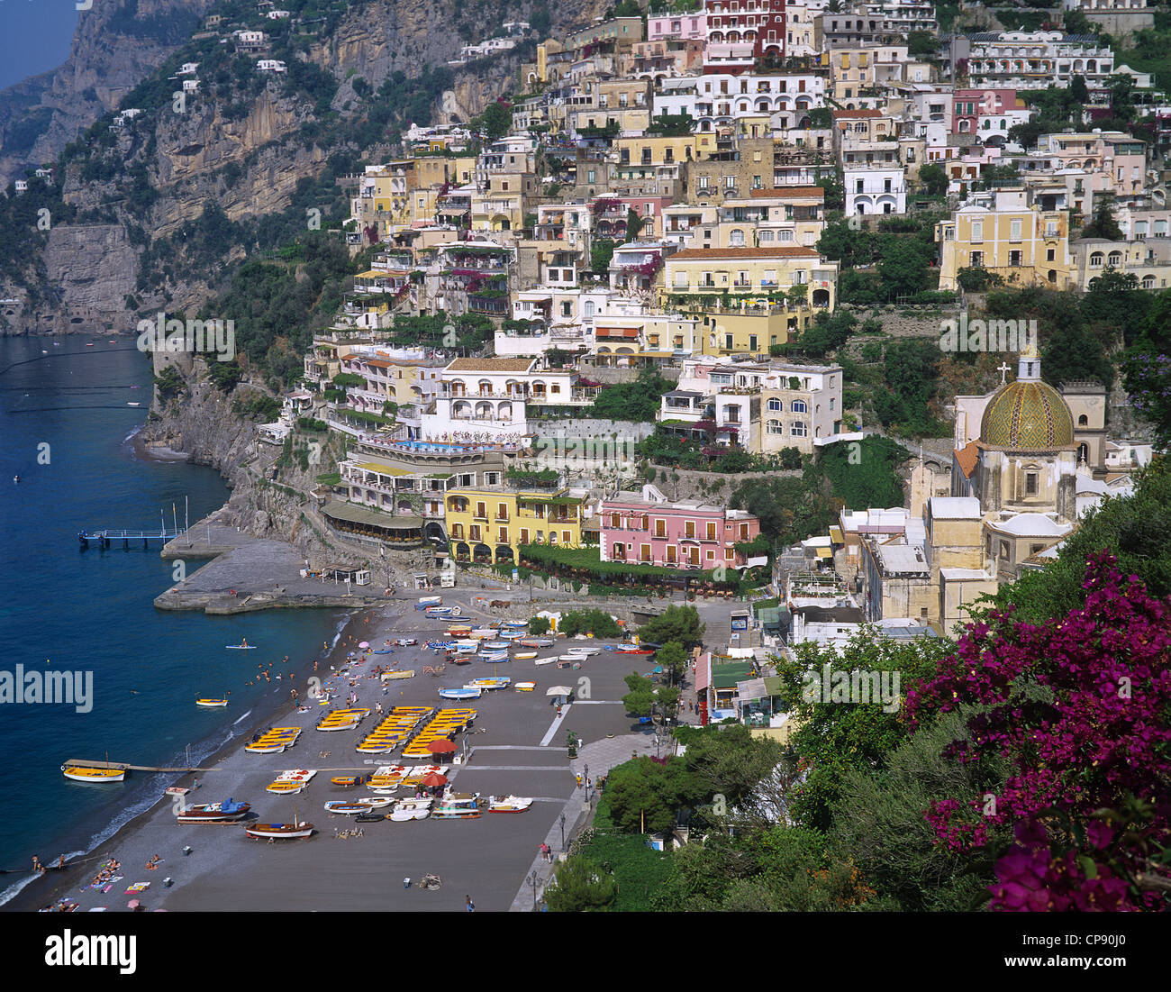 Positano, Amalfi Coast, Italy Stock Photo - Alamy
