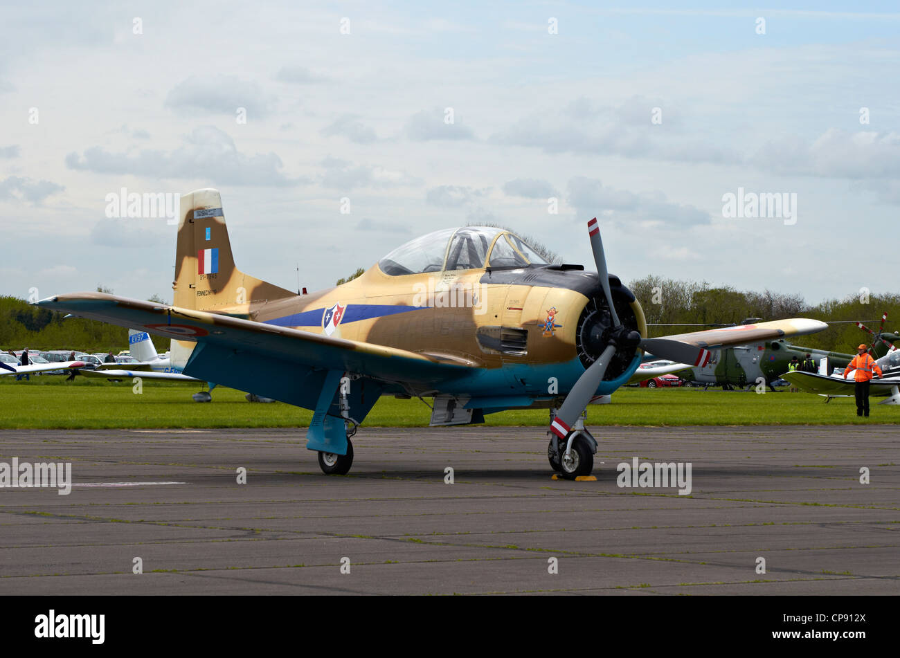 North American Aviation T-28 Fennec fighter/fighter bomber developed ...