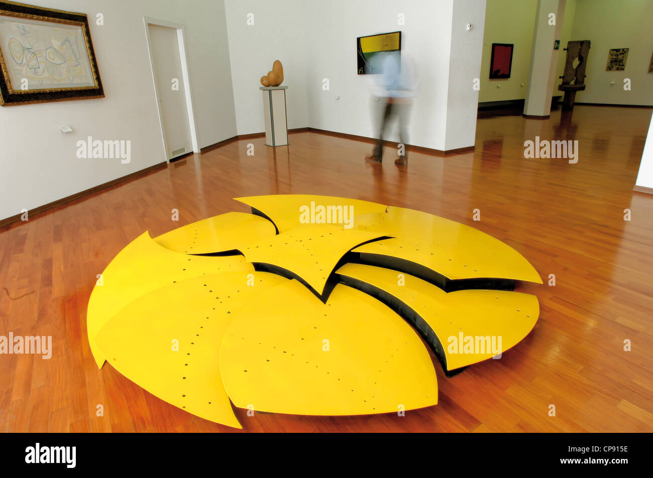 Europe Italy Piedmont Turin Modern Art Gallery Lucio Fontana 'concetto ...