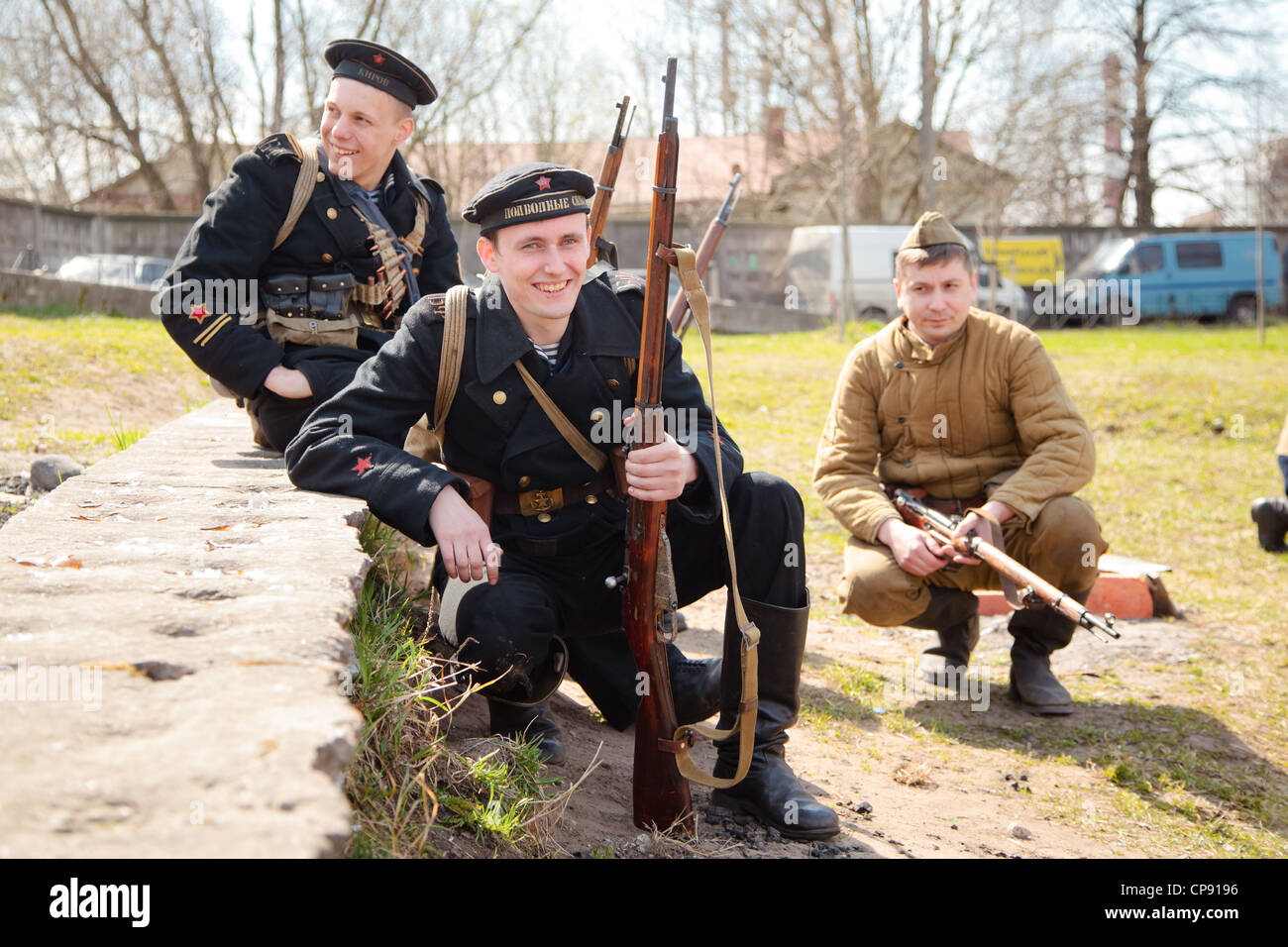 Second world war, historical reconstruction, soviet soldier, russian ...