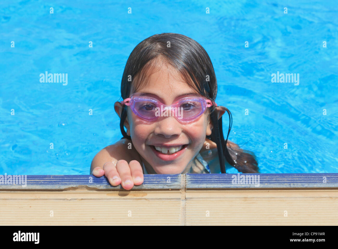 Yellow bikini swimming pool hi-res stock photography and images - Alamy