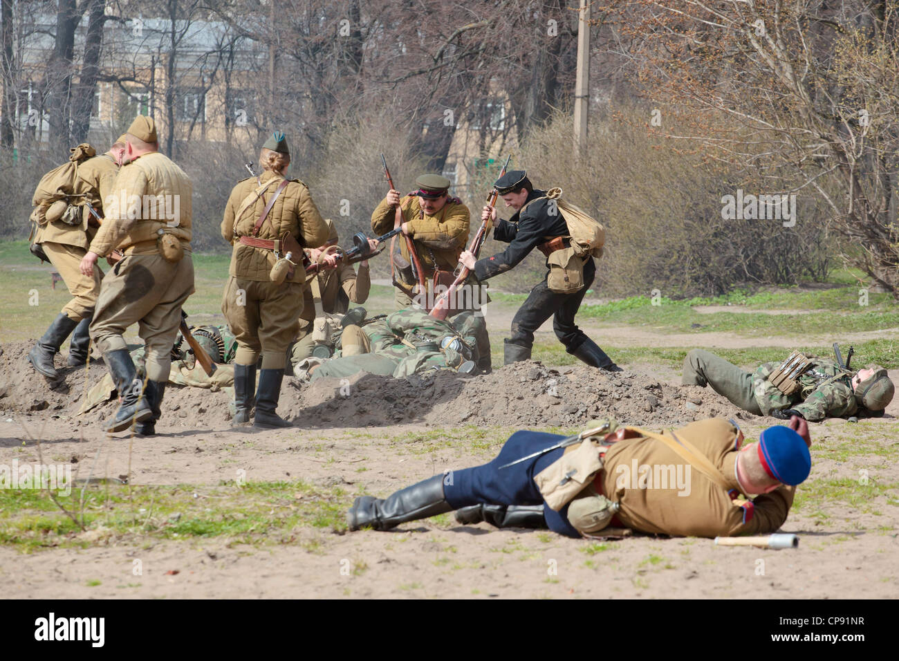 World war reconstruction hi-res stock photography and images - Alamy